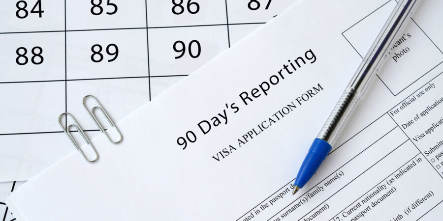 90-Day Reporting - Thai Immigration